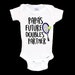 Papa's Future Doubles Partner Onesie. Tennis Baby Onsie. | Etsy