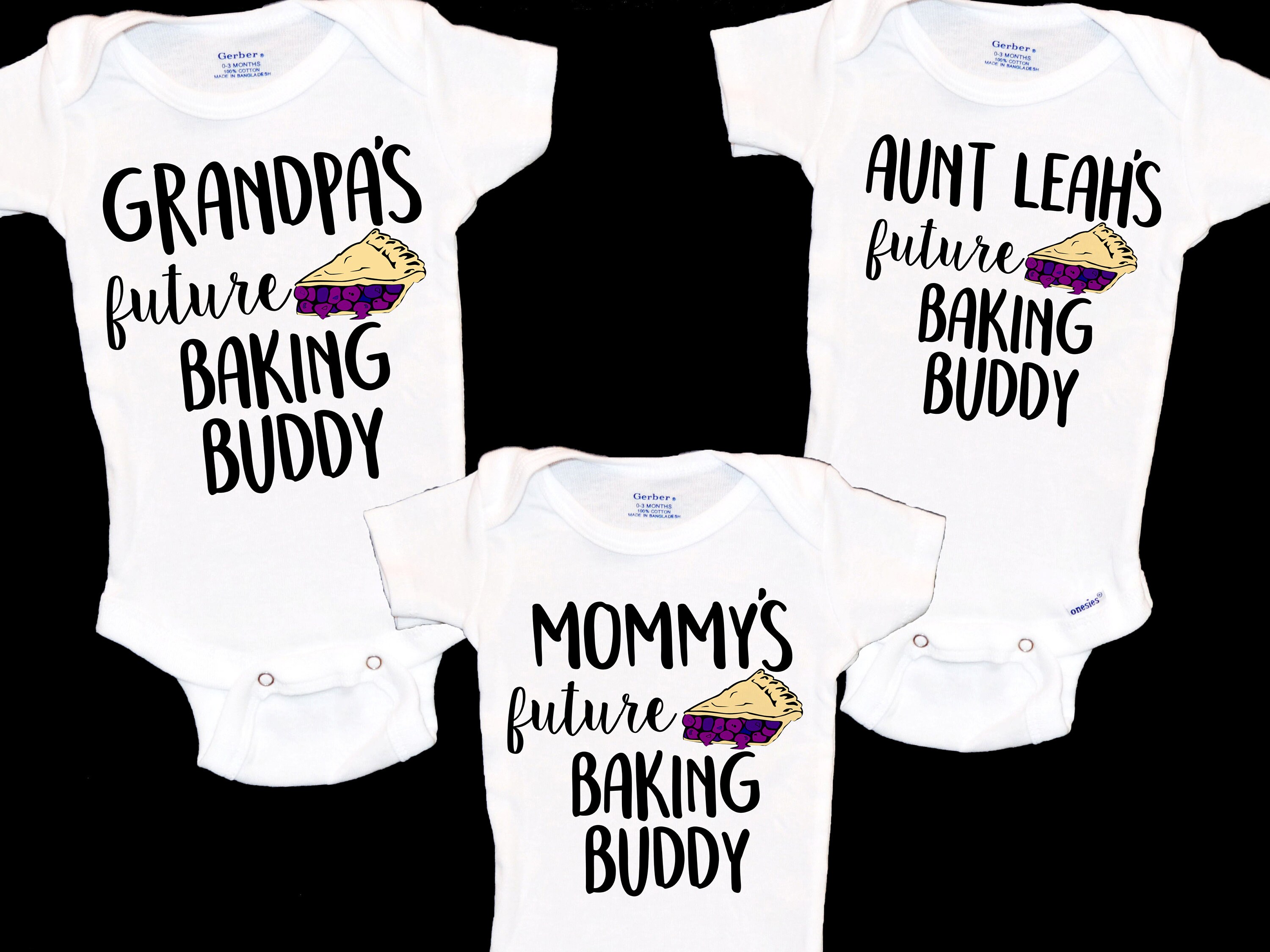 Grandma's Baking Buddy Onesie. Future Chef Baby Onsie. New - Etsy