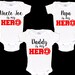 Uncle Fire Fighter Hero Onesie® Firefighter Onsie® Fireman, Fire ...