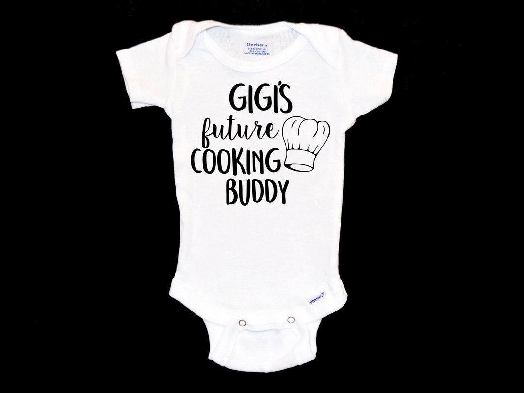 Gigi's Future Cooking Buddy Onesie®. My Grandma Loves to Cook. Mother's ...