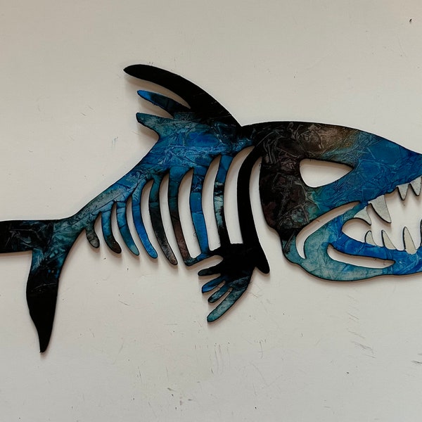 Metal Fish Skeleton - Etsy