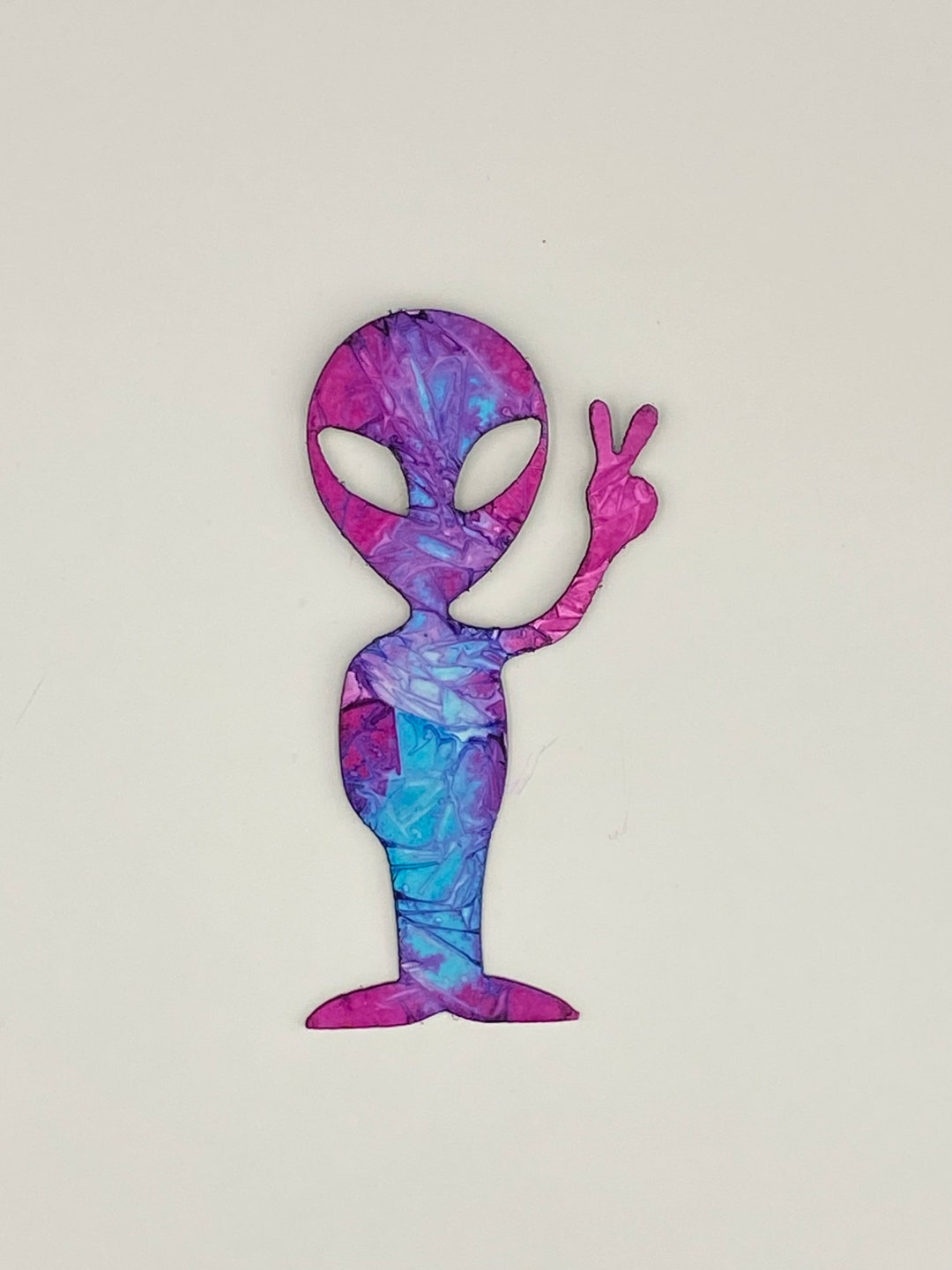 Alien Metal Wall Art - Etsy