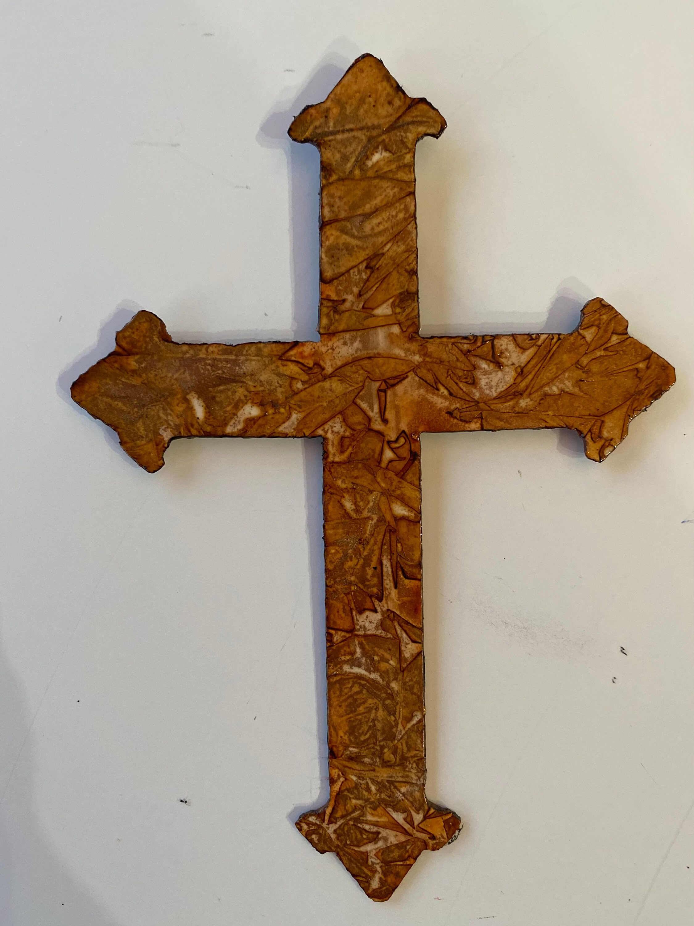 Cross Metal Art - Etsy