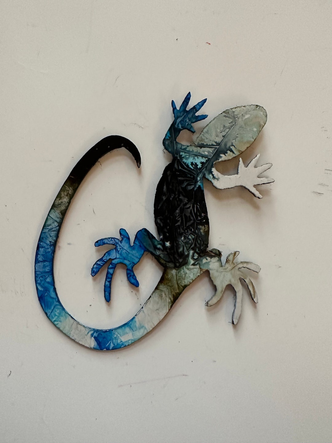 Lizard Metal Wall Art - Etsy