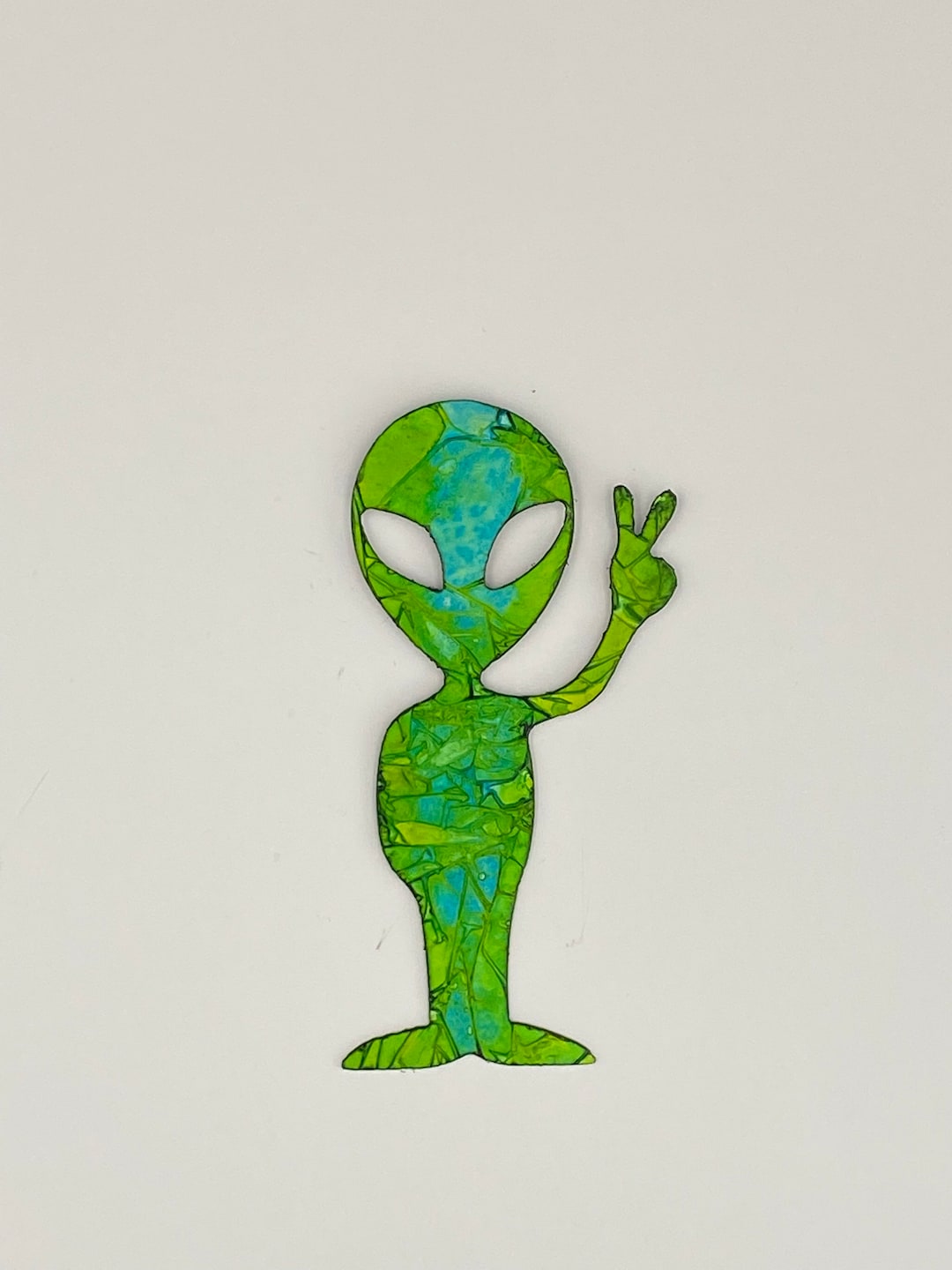 Alien Metal Wall Art - Etsy