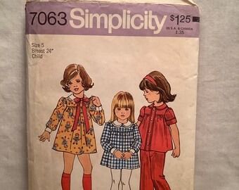 Butterick 3867 Princess Seam Dress Girls Dress Party - Etsy