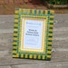 Green & Yellow-gold school Colors Design 1 Mosaic - Etsy