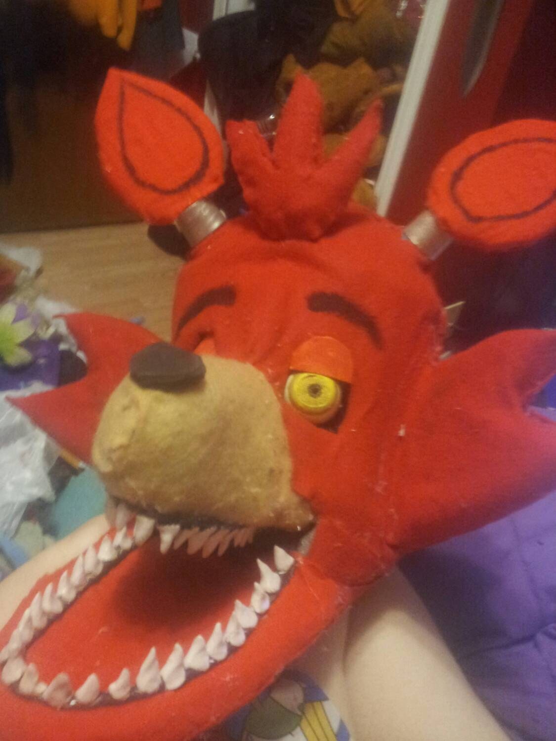 FNAF Foxy Cosplay Head - Etsy