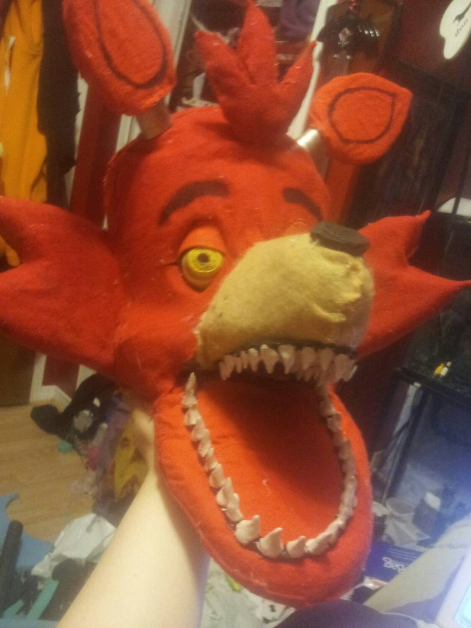 FNAF foxy cosplay head | Etsy