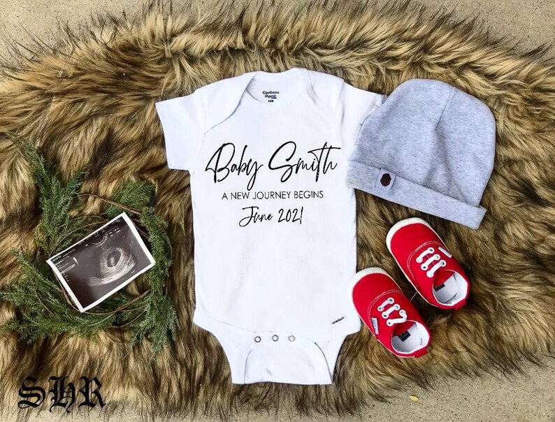 Custom Baby Onesie®, Pregnancy Announcement Onesie®, IVF Onesies®, Baby ...