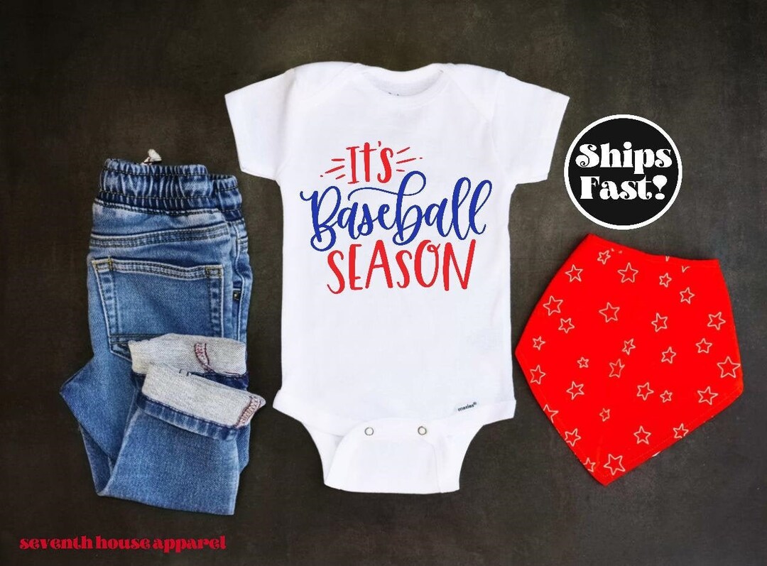 Baseball Onesie®, It's Baseball Season, Baseball Baby, Baby Shower Gift ...