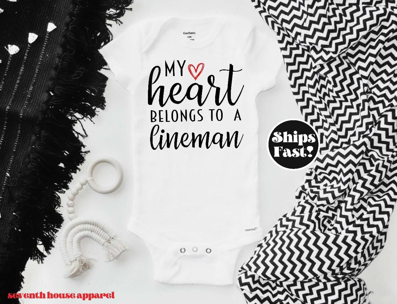 Lineman Baby Onesie®, Baby Shower Gift, Powerlines Onesie®, Power Grid ...