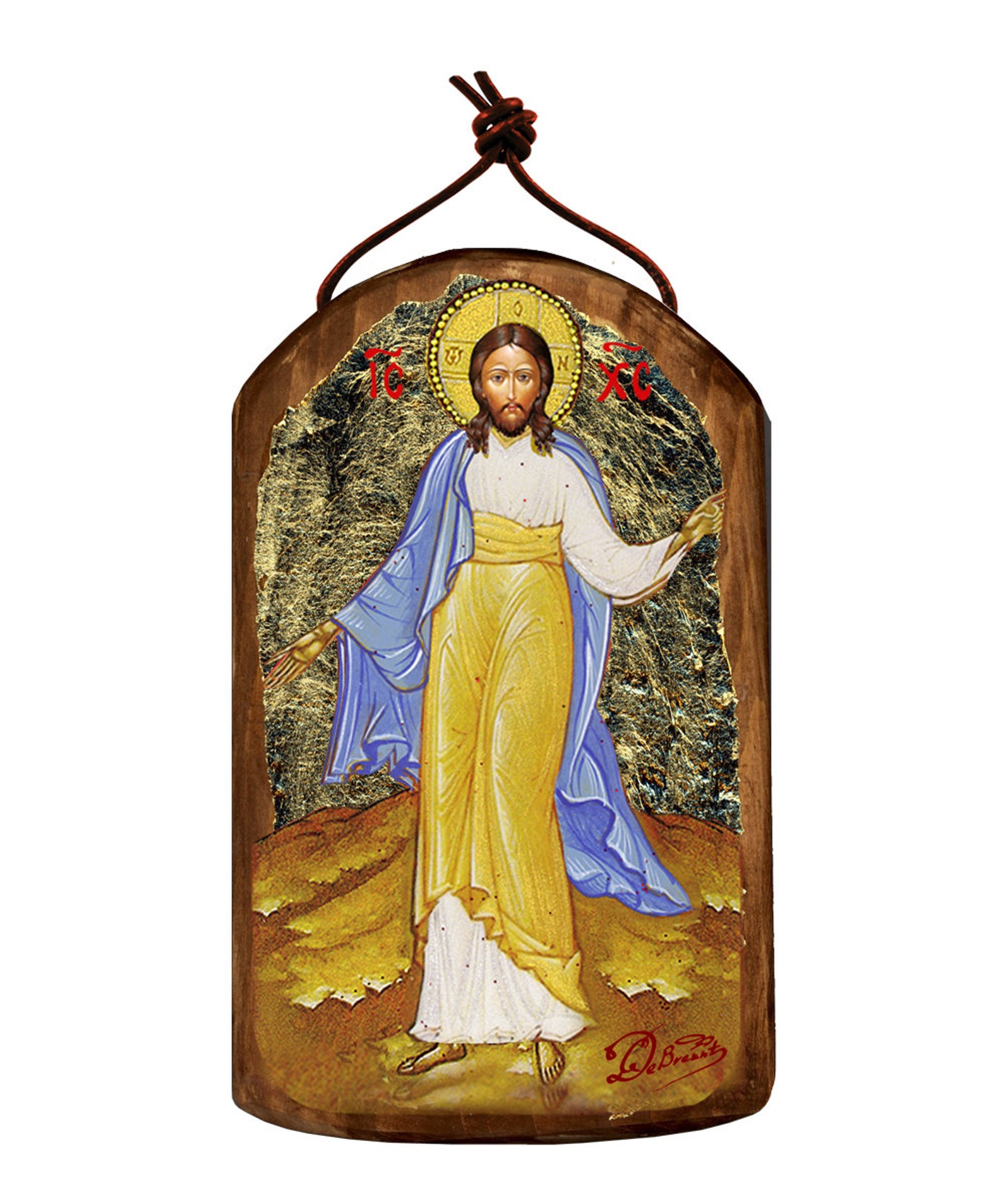 Jesus Orthodox Icon - Resurrection of Jesus Christ - Museum Icon Wooden ...