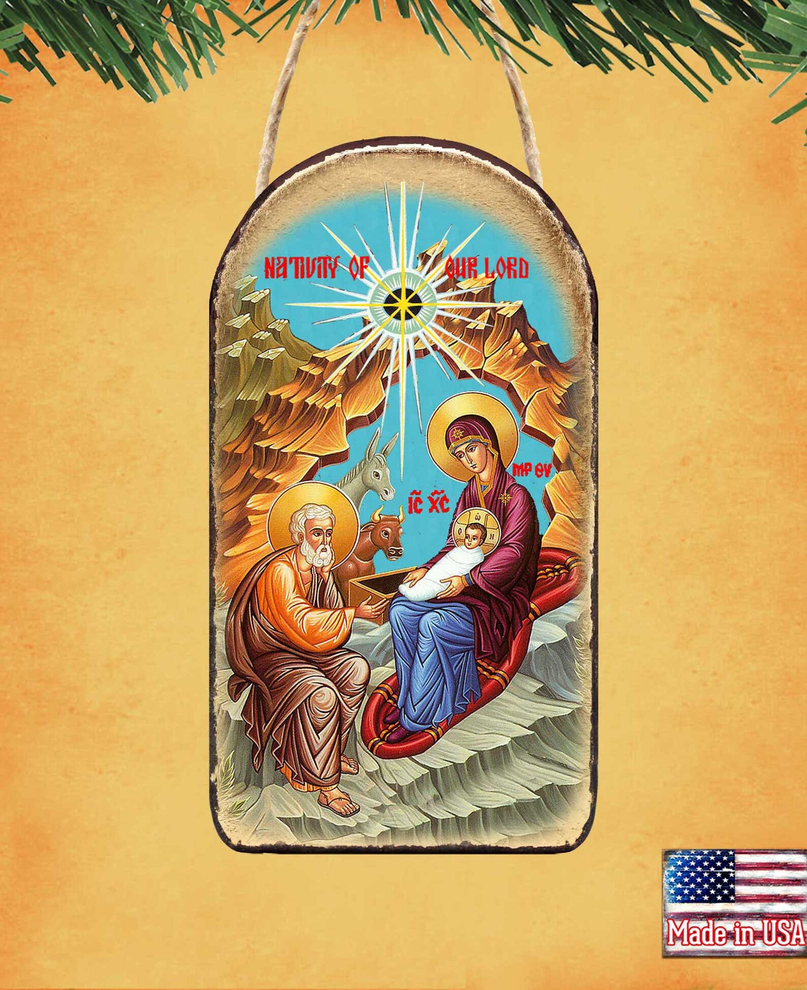 Orthodox Nativity Icon 4.75h Museum Icon Wooden - Etsy