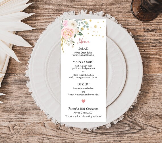 First Communion Menu Ideas My First Communion Candy Table YouTube