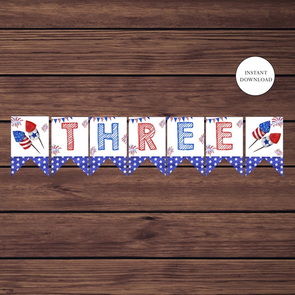 3rd Birthday Banner - Etsy