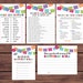 Adult Birthday Game Bundle for Her Fiesta Whats in Your - Etsy