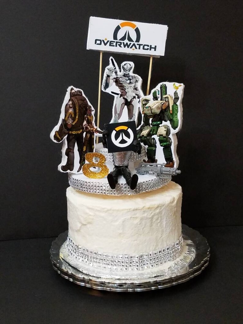 Overwatch INSPIRED 3D 15 Different Overwatch Characters Cake - Etsy