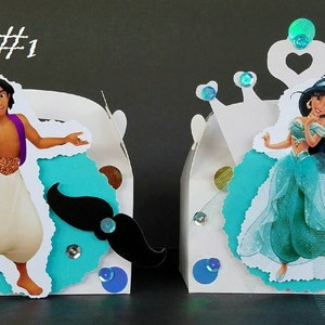 INSPIRED 12pc Disney Princess 6pc Jasmine and 6pc Aladdin Birthday ...