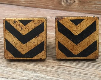 Chevron square | Etsy