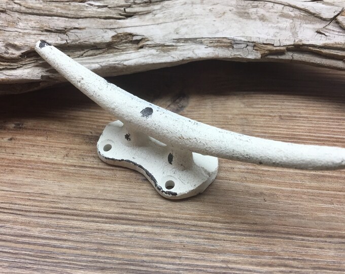 Ivory Distressed Boat Cleat Handle Knob Curtain Tie - Etsy