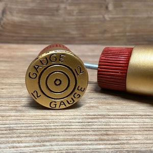 Bullet Knob 12 Gauge Shotgun Shell Drawer Knobs Wild West | Etsy