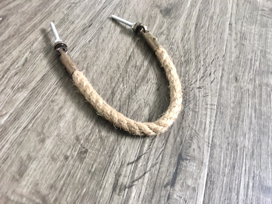 Rope Handle - Adjustable Mounting Length - 9.5" Length - Etsy