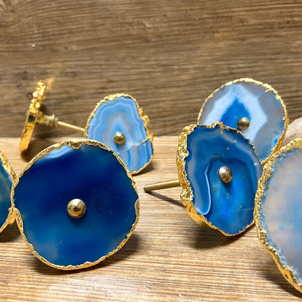 Agate Knobs - Etsy