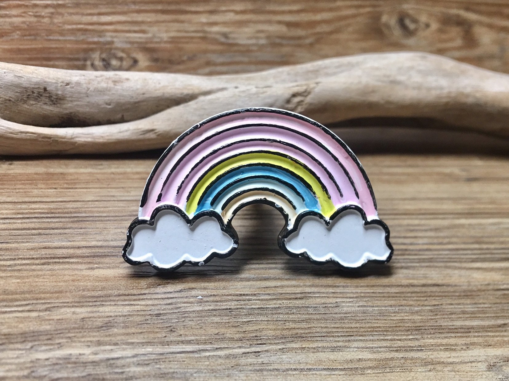 Set of 2 Pastel Rainbow Knobs Rainbow Drawer Pulls Pink - Etsy