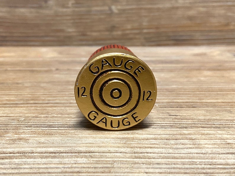 Bullet Knob 12 Gauge Shotgun Shell Drawer Knobs Wild West | Etsy