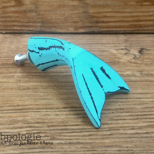 Mermaid Tail Drawer Handles - Etsy