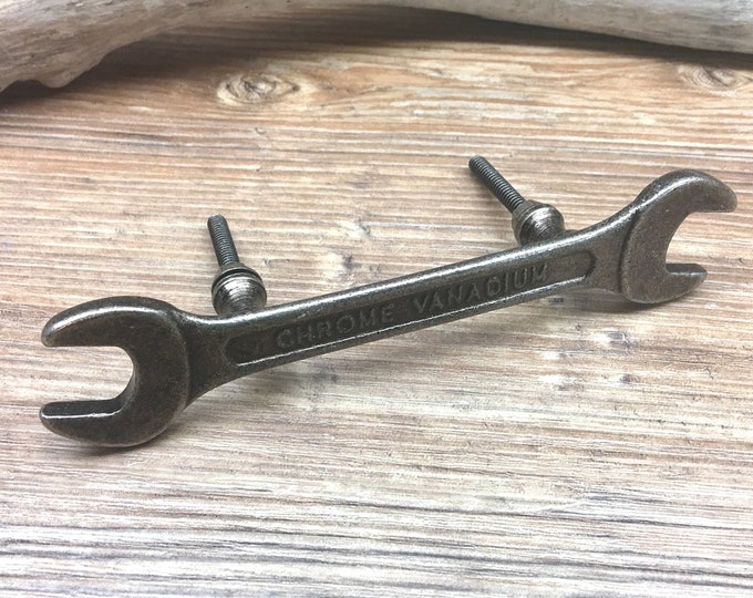 Wrench Handle - Wrench Drawer Pull - Carpenter Tools Industrial Garage ...