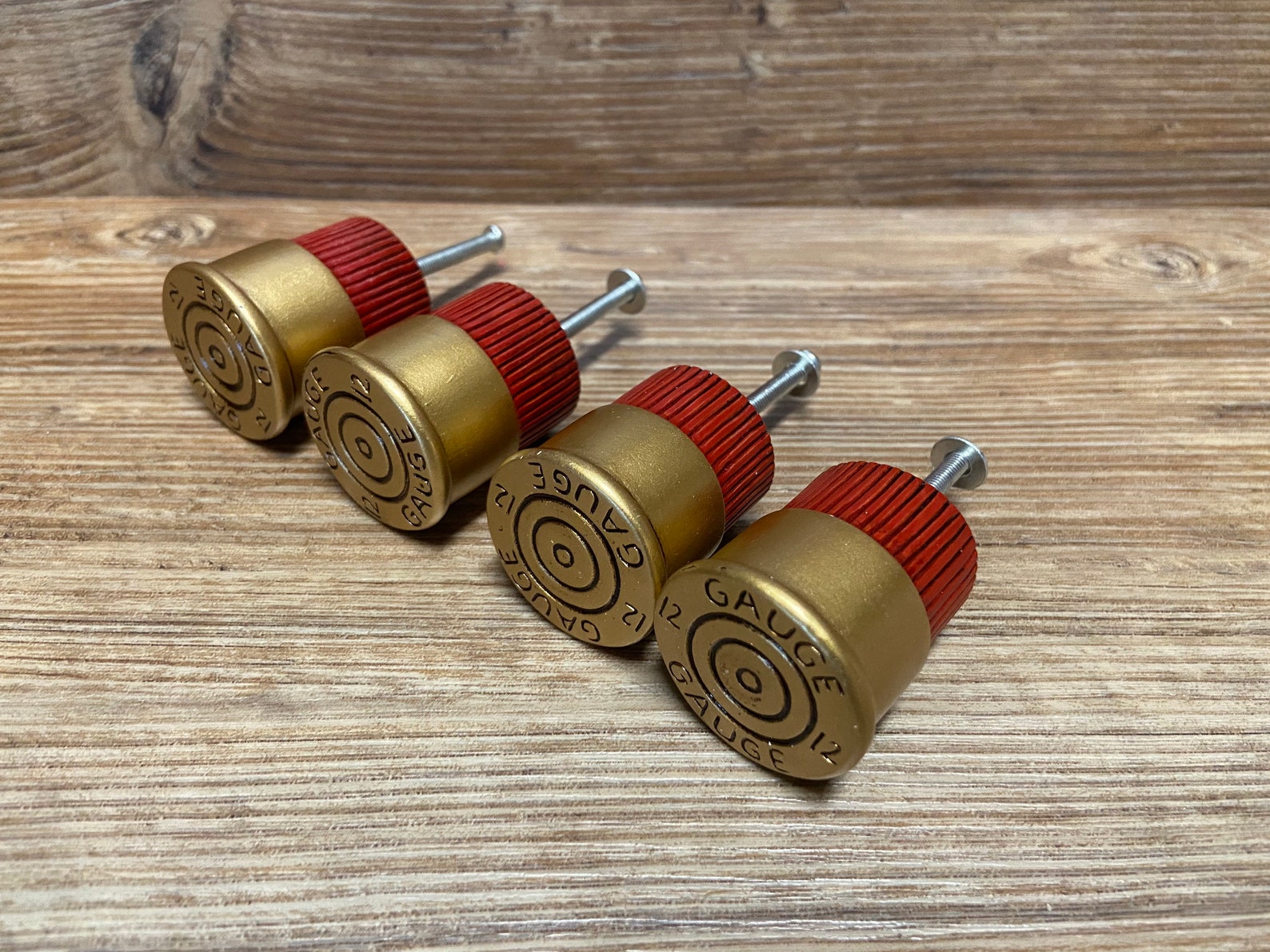 Bullet Knob 12 Gauge Shotgun Shell Drawer Knobs Wild West | Etsy