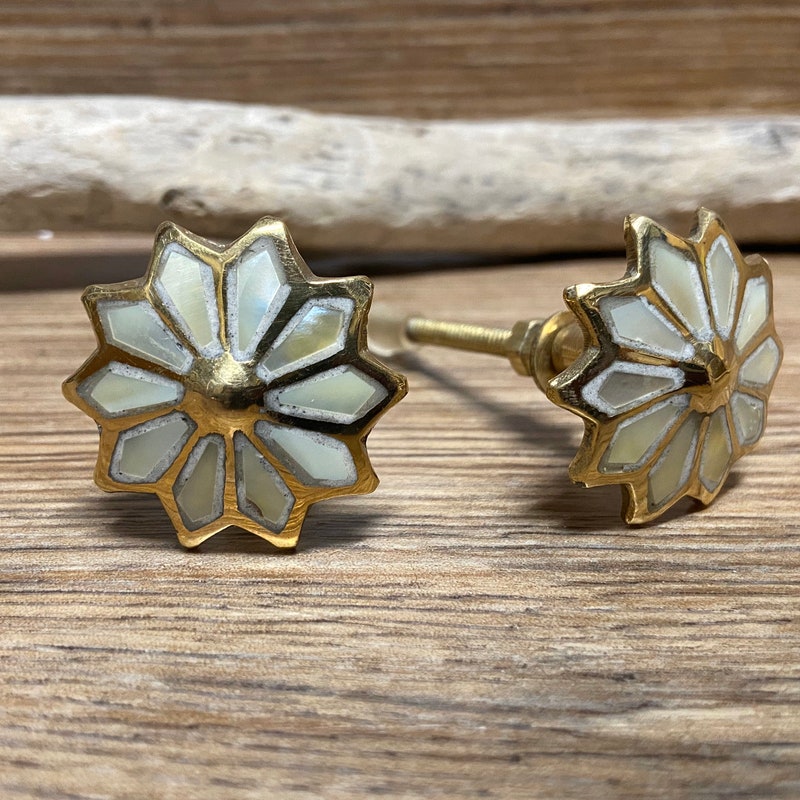 Mother of Pearl Knobs - Etsy