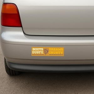 Western Vintage Cowboy Bumper Sticker for Car Laptop or Cooler Gift for ...