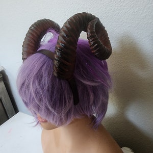 Wortox DST Goat Sarye Fantasy Cosplay Horns Horned Headband Viking ...