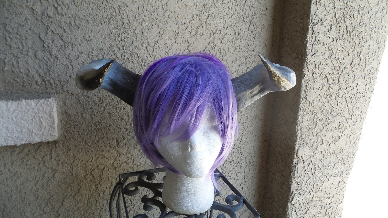 Minotaur Horns Long Horn Cow-bull Matador Horns Headband 3D - Etsy