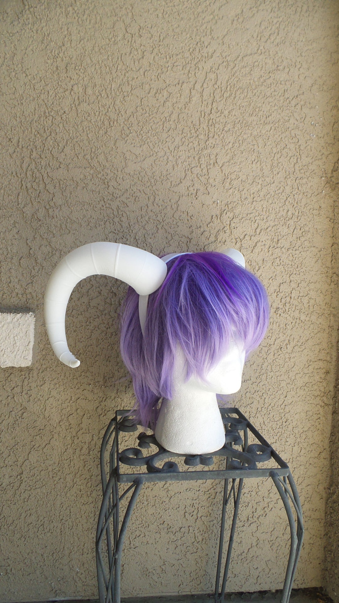 Large Ox, Ram Fantasy Cosplay Horns Horned Headband Viking Headdress ...