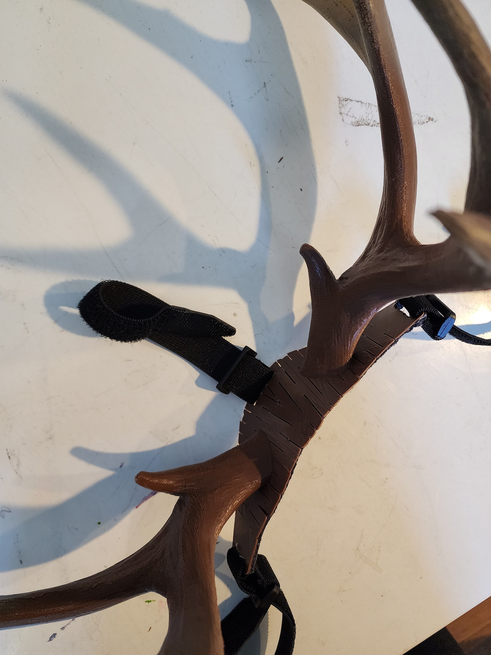 3D Printed Horse Reindeer Antlers, Lightweight Halter Attachment - Etsy