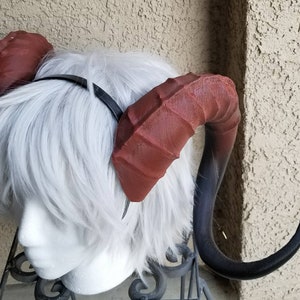 New Arrival: Extra Large Barbarian Ram Horns Warlord Style Horns Stage ...