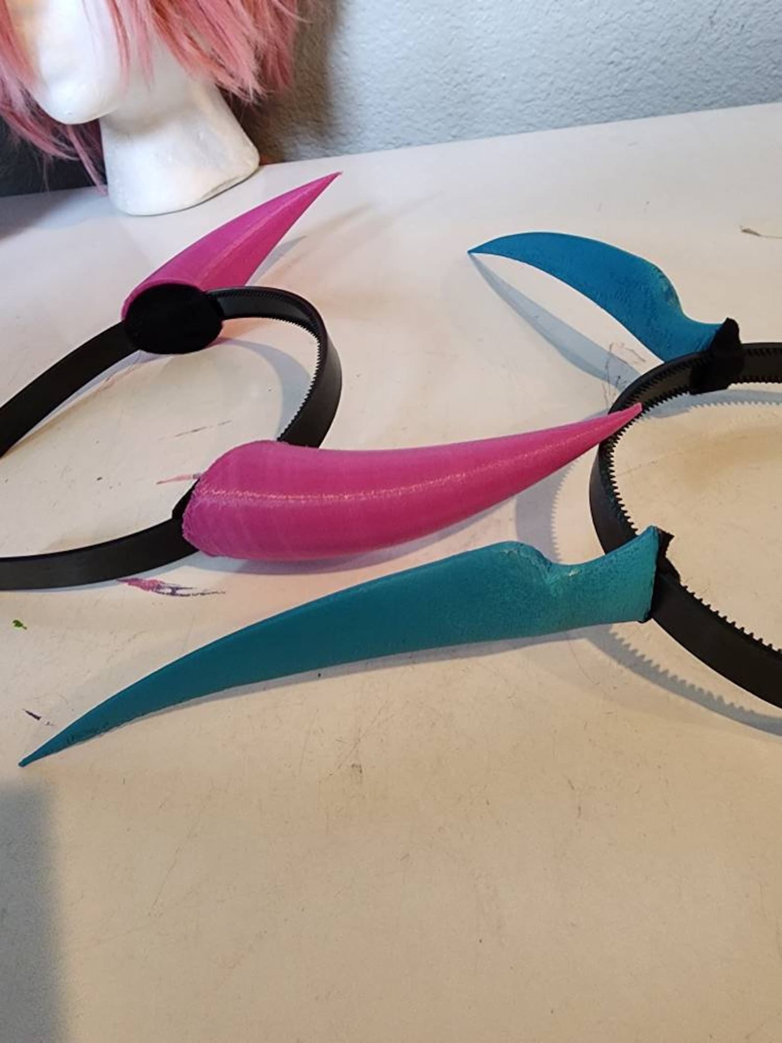 Pain and or Panic From Hercules Disney Headdress Horns Ultra - Etsy