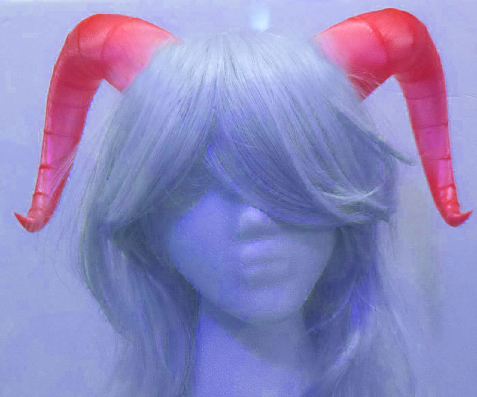 Black Large Ox, Ram Fantasy Cosplay Horns Horned Headband Viking ...