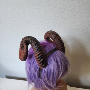 Wortox DST Goat Sarye Fantasy Cosplay Horns Horned Headband Viking ...
