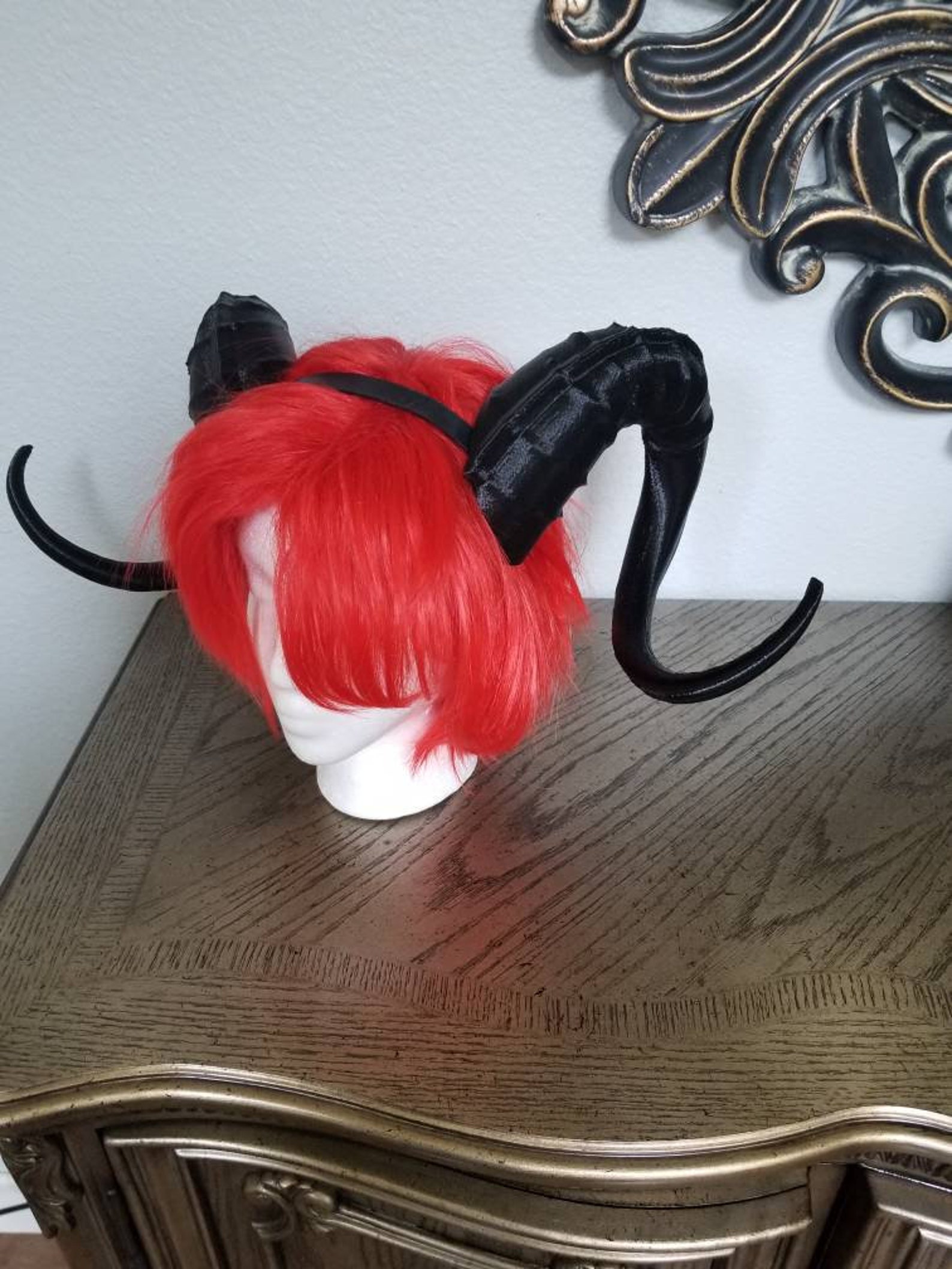 New Arrival: Extra Large Barbarian Ram Horns Warlord Style | Etsy