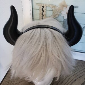 Super Mario Bowsette Horns Nintendo Matador-bull-horns-headband ...