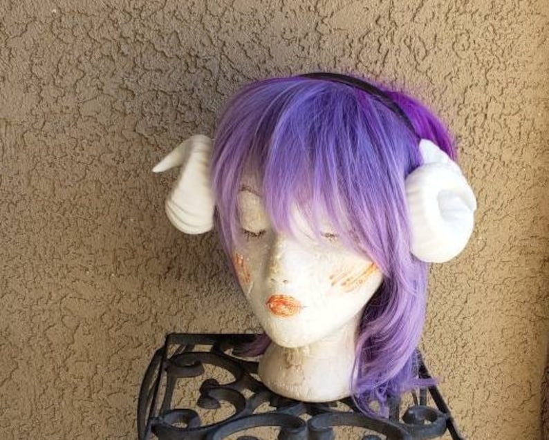 NEW ARRIVAL Jesters Horns RAM Horns Headband 3D Printed - Etsy