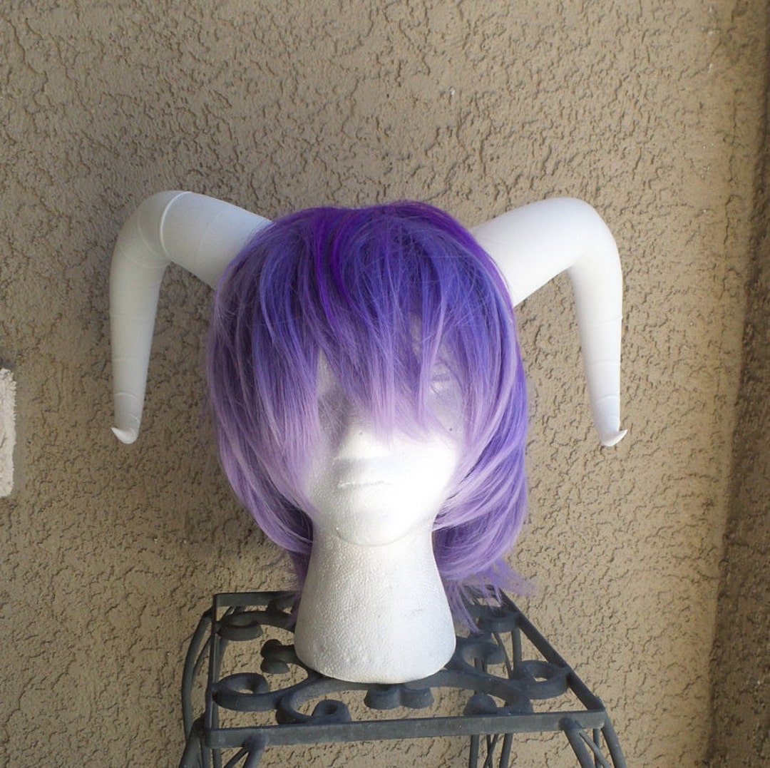 Large Ox, Ram Fantasy Cosplay Horns Horned Headband Viking Headdress ...