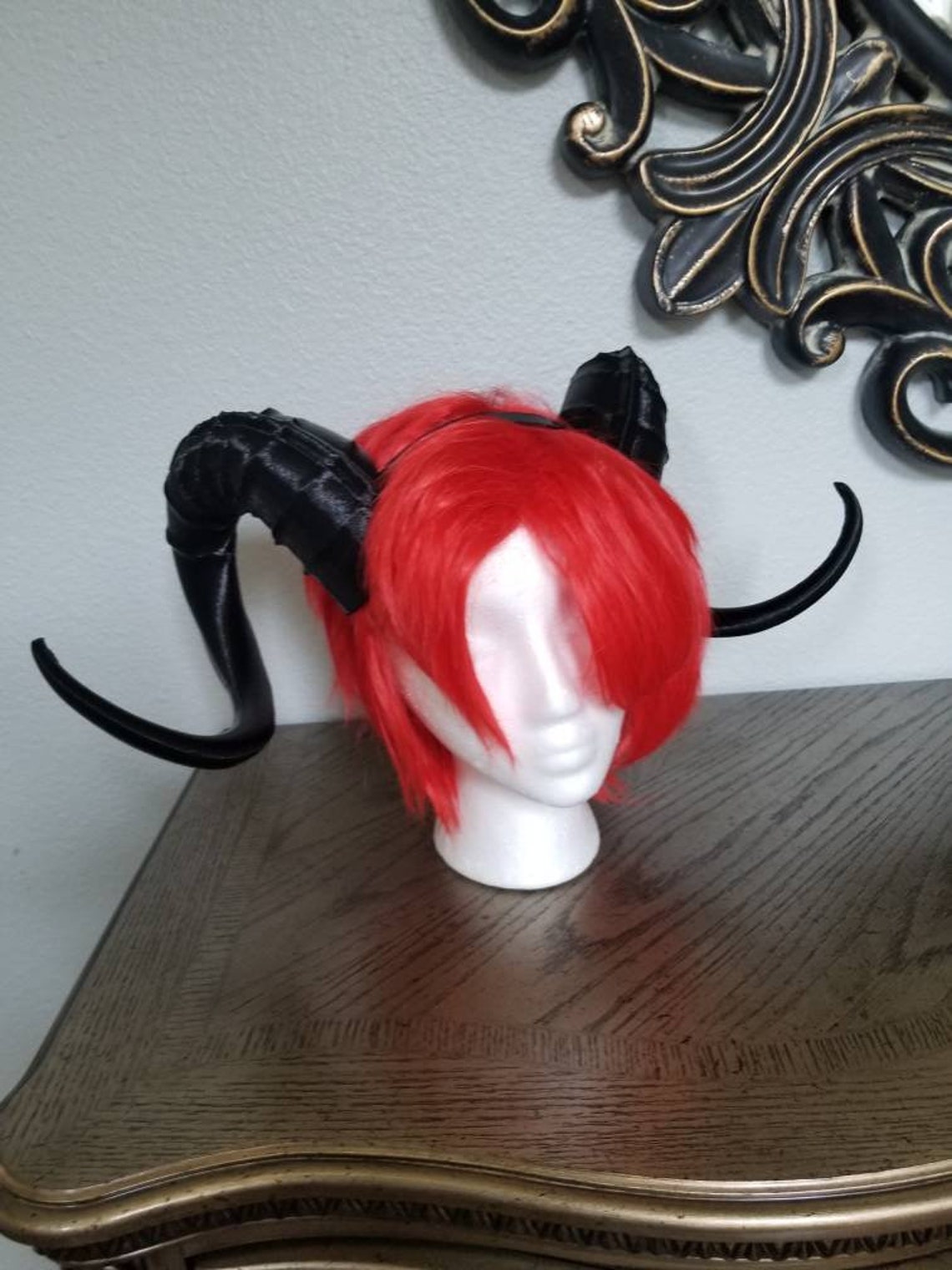 New Arrival: Extra Large Barbarian Ram Horns Warlord Style | Etsy