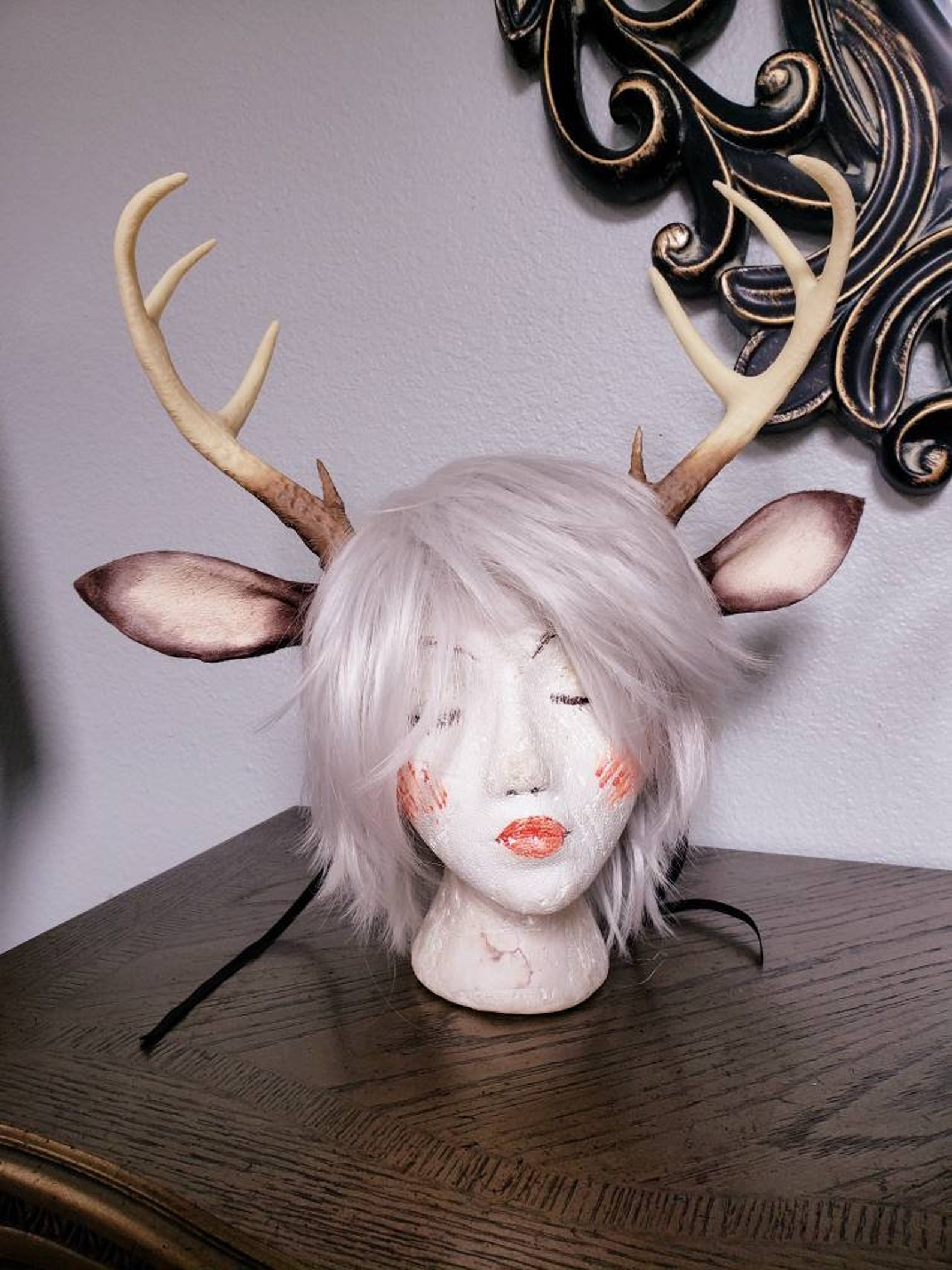 NEW ARRIVAL Realistic Doe / Deer Antlers Horns and Optional | Etsy Canada
