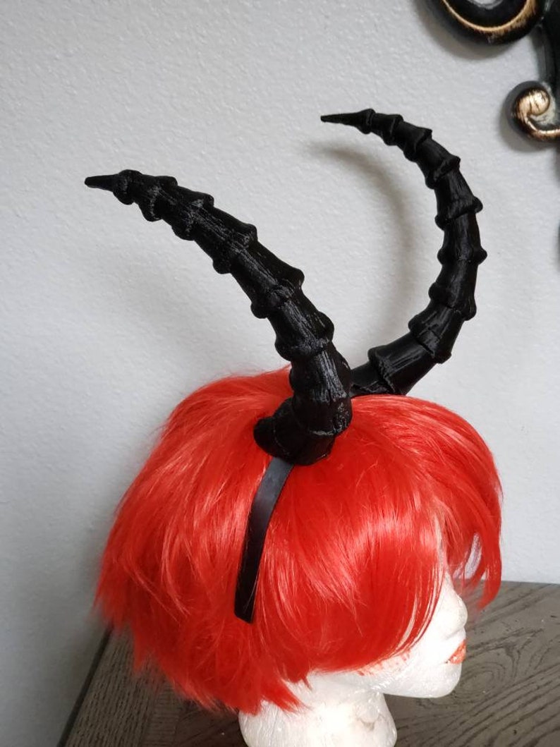 Krampus Horns Headband: Lightweight Cosplay Photo Prop - Etsy